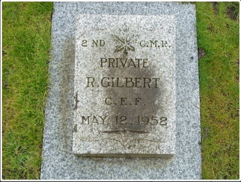 Pte. Robert Burt Gilbert at Vimy Ridge – BC Black History Awareness Society