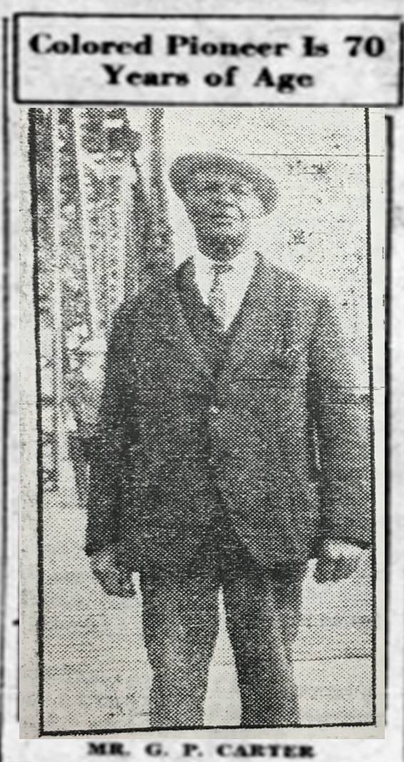 George Paris Carter – BC Black History Awareness Society